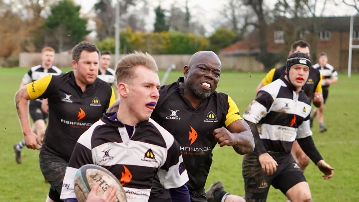 Nothing stops Farnham Rugby Club from playing on! | altonherald.com