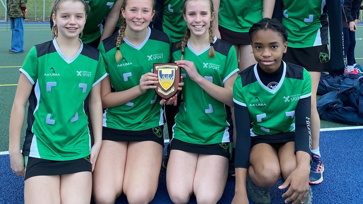 Highfield and Brookham win national netball trophy | altonherald.com