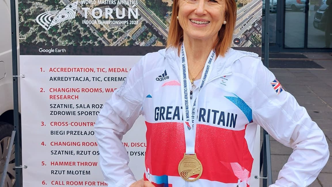 Haslemere Border Susan Payne wins World Masters Athletics Championships ...
