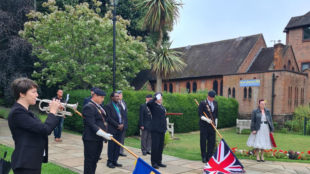 End of the Korean War commemorated 70 years on in Farnham | altonherald.com
