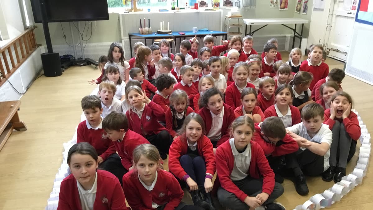 Binsted School celebrates leap year with leaps for kindness ...