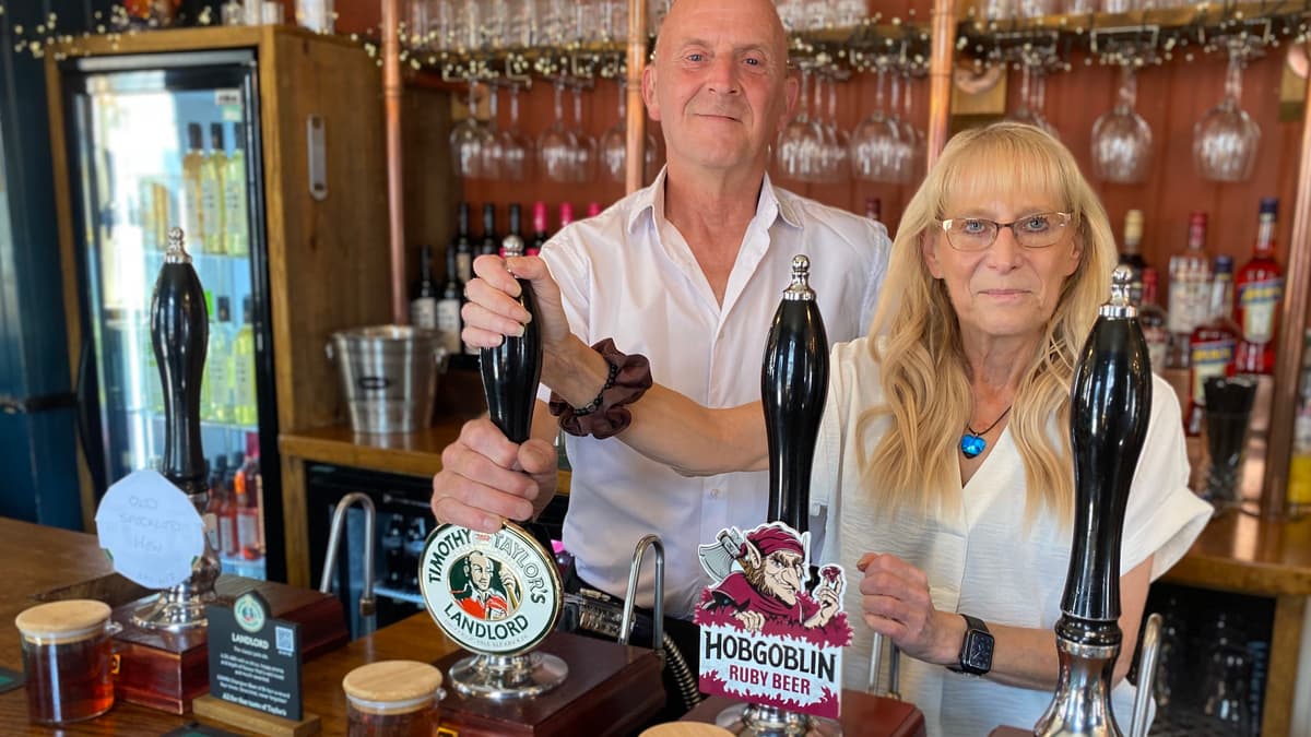 By George! Tradition key as Alton pub reopens with new landlord and ...