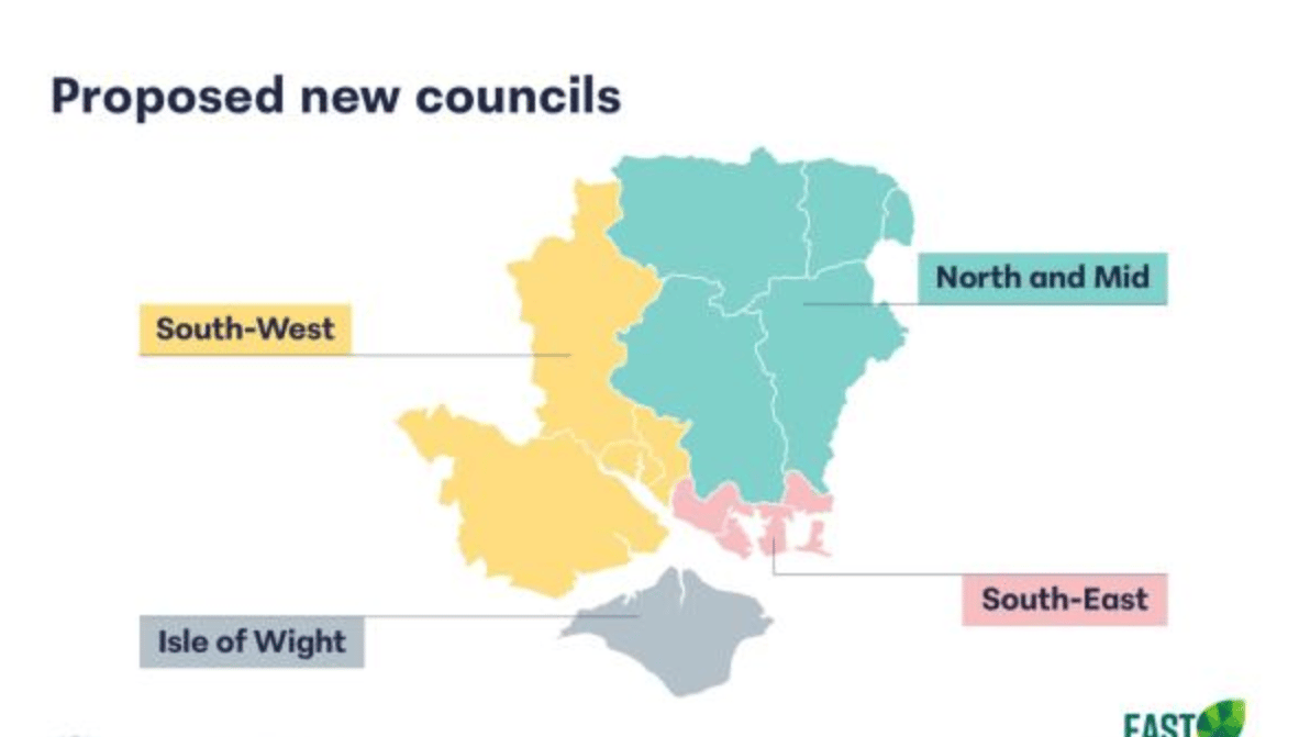 East Hampshire plan for local government reorganisation almost ready ...
