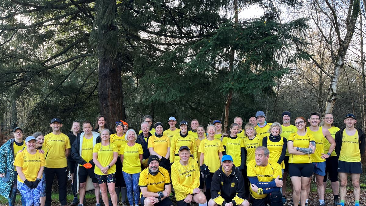 Alton Runners impress at muddy cross country race at Alice Holt Forest ...