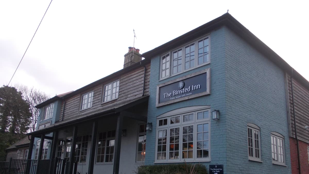 Chance to buy a village pub - The Binsted Inn is up for sale ...